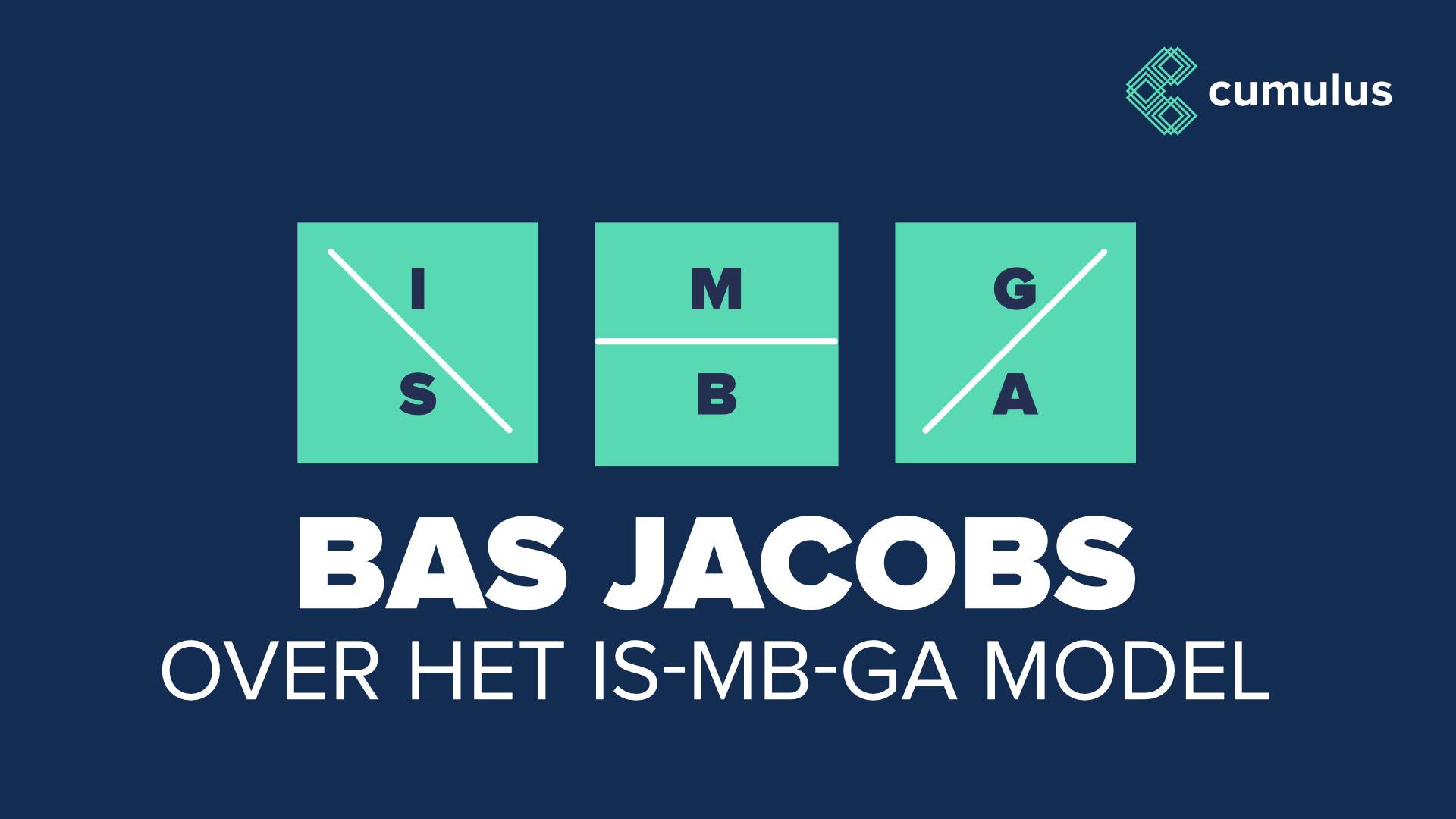 Bas Jacobs over het IS-MB-GA model | Cumulus